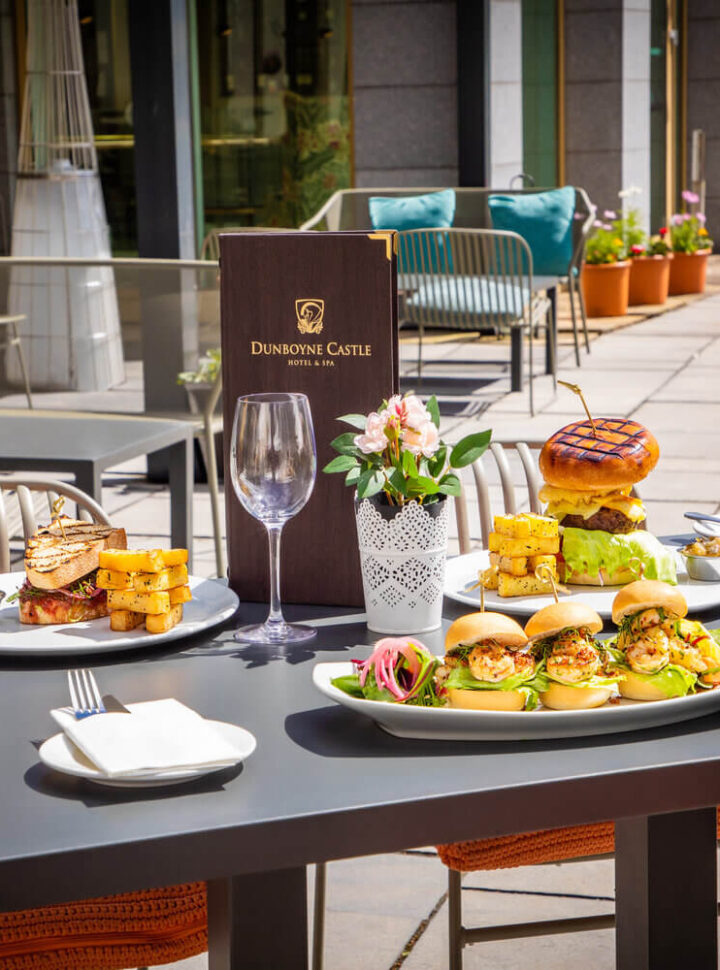 Outdoor Dining | Outdoor Terrace at Dunboyne Castle Hotel